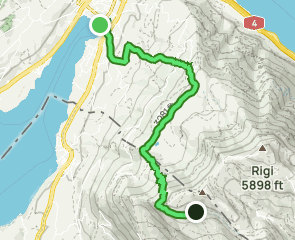 Rigi Tell Trail: Küssnacht - Rigi Kaltbad, Luzern, Switzerland - 6 ...