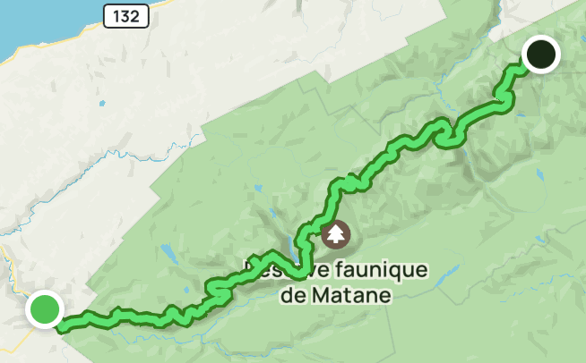 International Appalachian Trail Map