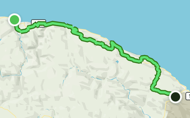 International Appalachian Trail Map