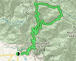 Inspiration Point via Sam Merrill and Castle Canyon Loop, California ...
