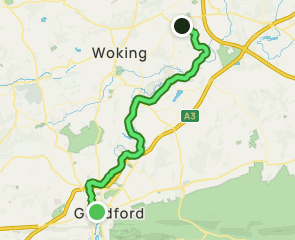 Wey Navigation Path: Guildford to West Byfleet, Surrey, England - 28 ...