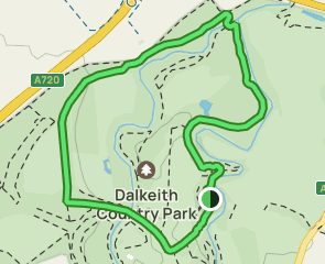 Dalkeith Country Park Hermitage Trail and Old Wood Walk, Midlothian ...