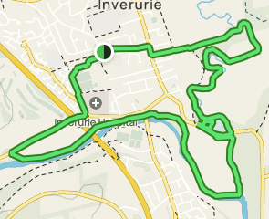 Inverurie, River Urie, The Bass, and River Don Circular, Aberdeenshire ...