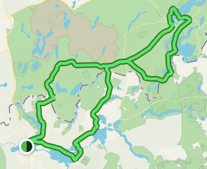 Fürstenberg - Feldberg - Fürstenberg, Brandenburg, Germany - Map, Guide ...