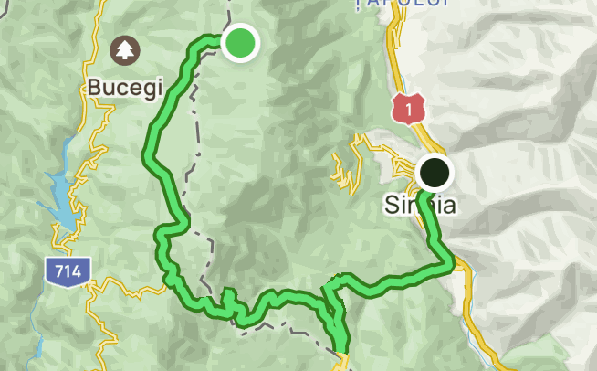 Sinaia Harta Romaniei