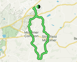 Burghfield Common and Mortimer Circular, Berkshire, England - 45 ...