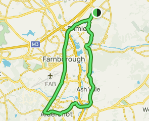 Frimley, Farnborough and Aldershot Circular, Surrey, England - 3 ...