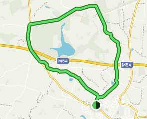 Codsall to Chillington Hall Circular Walk, Staffordshire, England - 36 ...