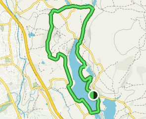 Anglezarke Reservoir and White Coppice Circular, Greater Manchester ...