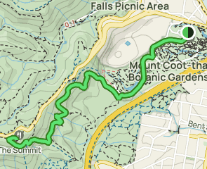 Botanic Gardens to Mt Coot-tha via Spotted Gum Trail, Queensland ...