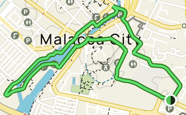 Malacca Town Map