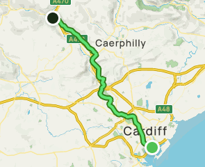 Taff Trail from Cardiff to Pontypridd, Cardiff, Wales - 67 Reviews, Map ...