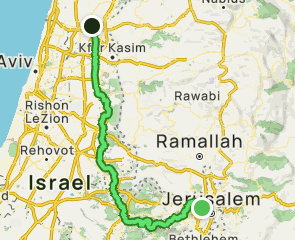 Jerusalem to Kfar Saba | Map, Guide - Jerusalem, Israel | AllTrails