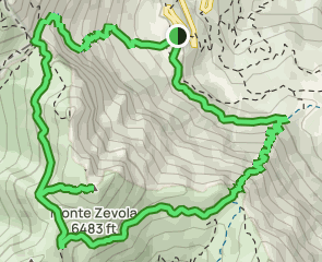 Passo Tre Croci - Monte Zevola - Passo Ristele: 5 Reviews, Map - Veneto ...