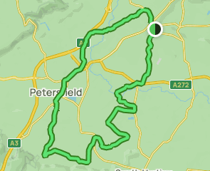 Hill Brow, Durford, Nursted, Buriton and Petersfield Circular ...