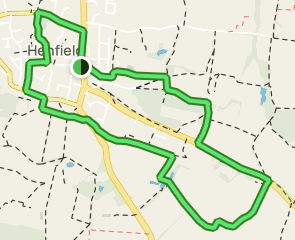 Henfield Village and Common Trail Circular, West Sussex, England - 2 ...