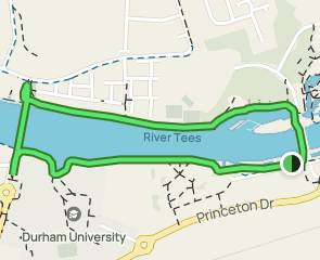 Tees Barrage and Infinity Bridge Circular, North Yorkshire, England ...
