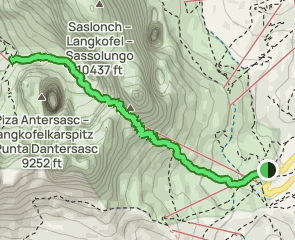 Passo Sella - Rifugio Toni Demetz - Rifugio Vincenza, South Tyrol ...