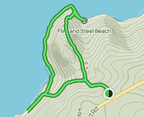 Flint and Steel Beach and White Horse Beach Loop, New South Wales ...