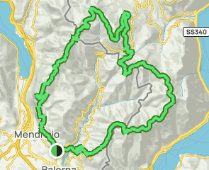 Mendrisio - Monte Generoso - Monte Bisbino, Ticino, Switzerland - Map ...