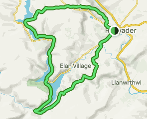 Llansantffraed-Cwmdeuddwr and Elan Valley Trail Circular, Powys, Wales ...