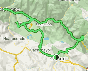 Cusco - Pisaq - Ollantaytambo - Moray - Chinchero, Cusco, Peru - Map ...