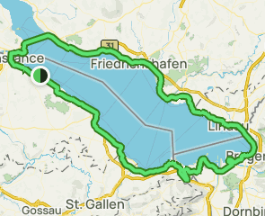Complete tour of Lake Constance, Thurgau, Switzerland - Map, Guide ...