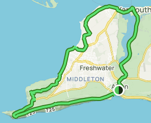 Afton, Yarmouth, Alum Bay and Middleton Circular, Isle of Wight ...