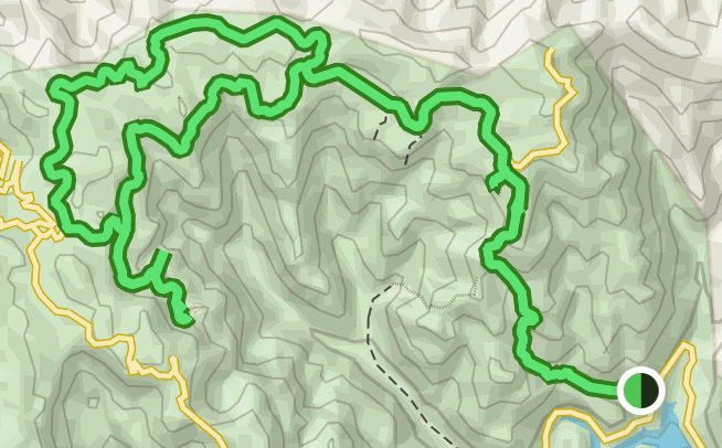 Tianzi Mountains Map