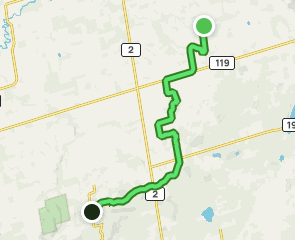 Bruce Trail: Beaver Valley (18th Sideroad to 10th Line), Ontario ...