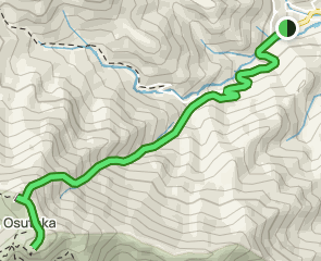 Mount Osutaka - Mount Mitsutoge - North Trailhead, Yamanashi, Japan ...