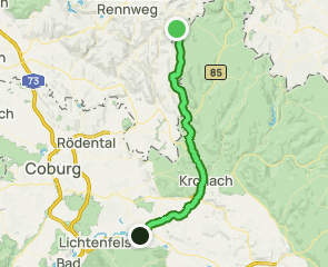 Rennsteig-Main-Lions-Radweg, Thuringia, Germany - Map, Guide | AllTrails