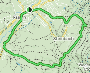 Fahrenbach-Weg (Rundwanderweg Fürth 7), Hesse, Germany - Map, Guide ...