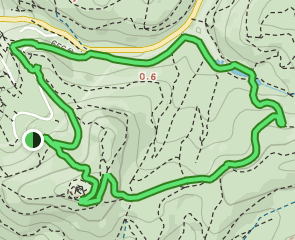 Tannenberg and fairytale pond from Seeheim-Jugenheim, Hesse, Germany ...