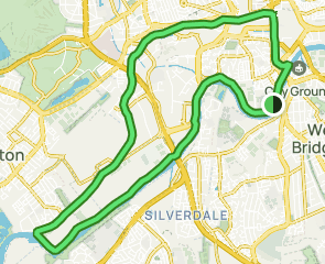 Nottingham, River Trent and Beeston Canal Circular, Nottinghamshire ...
