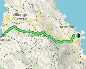 Punta del Lazzaretto - Giglio Campese, Isola del Giglio, Italy - Map ...