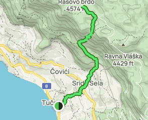 Tučepi - Pod Javorom, Split-Dalmatia, Croatia - Map, Guide | AllTrails