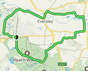 Bramshill Forest and Eversley Circular, Hampshire, England - 162 ...