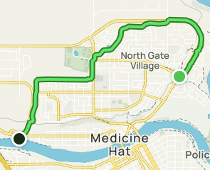 Parkview St Side Trail to Viterra Trail, Saskatchewan, Canada - 121 ...