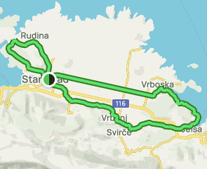 Stari Grad - Rudina - Vrboska - Jelsa, Split-Dalmatia, Croatia - 5 ...