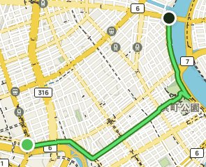 Ryogoku Bridge - Hamacho Park - Nihonbashi, Tokyo, Japan - Map, Guide ...