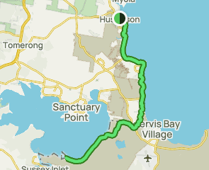 Huskisson to Sussex Inlet, New South Wales, Australia - 5 Reviews, Map ...