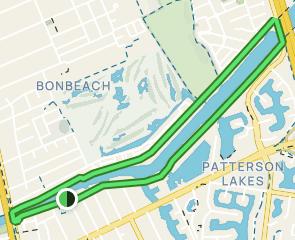 Patterson River Loop via Dandenong Creek Trail, Victoria, Australia ...