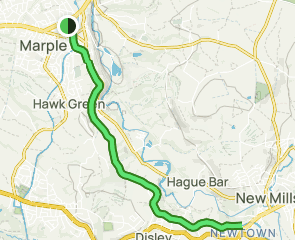 Peak Forest Canal: Marple to New Town, Greater Manchester, England - 52 ...