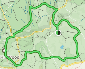 Leith Hill Woods and Great Copse from Coldharbour, Surrey, England - 9 ...
