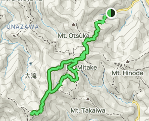 Mount Nabewari - Mount Odake - Mount Mitake Loop: 4 Reviews, Map ...