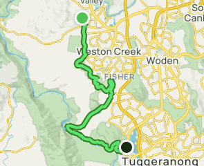 Canberra Centenary Trail: Section 6 Stromlo Forest to Tuggeranong ...