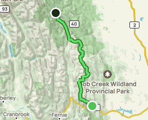 Great Divide Trail Section B: Crowsnest Pass to Kananaskis, Alberta ...