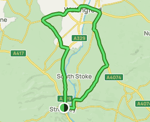 Streatley to Crowmarsh Gifford: 3 Reviews, Map - Berkshire, England ...