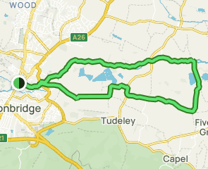 Tonbridge to Golden Green Quarry, Kent, England - 62 Reviews, Map ...